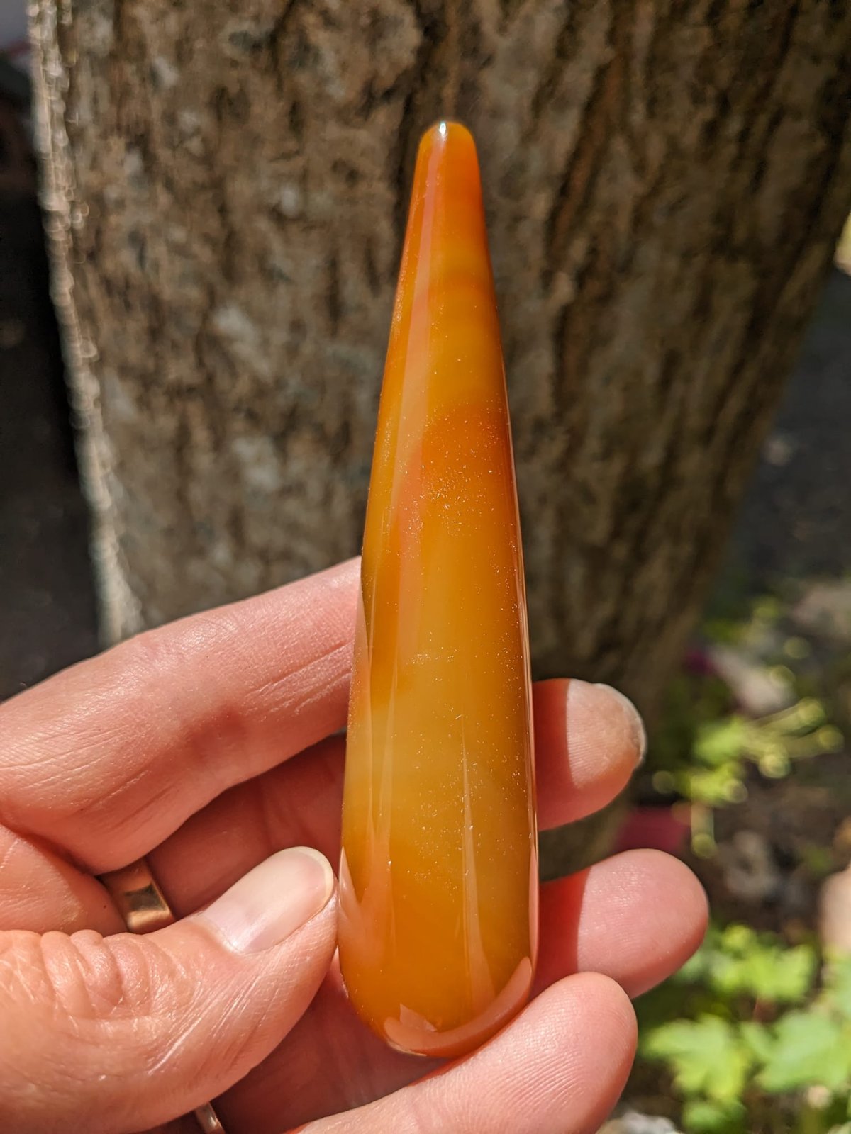 Krystal og sten healerstave, tårne og spider