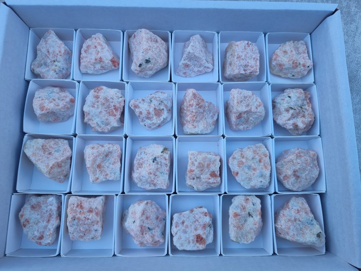 Rå Solsten - Rå Sten & Mineraler - www.magiske-krystaller.dk